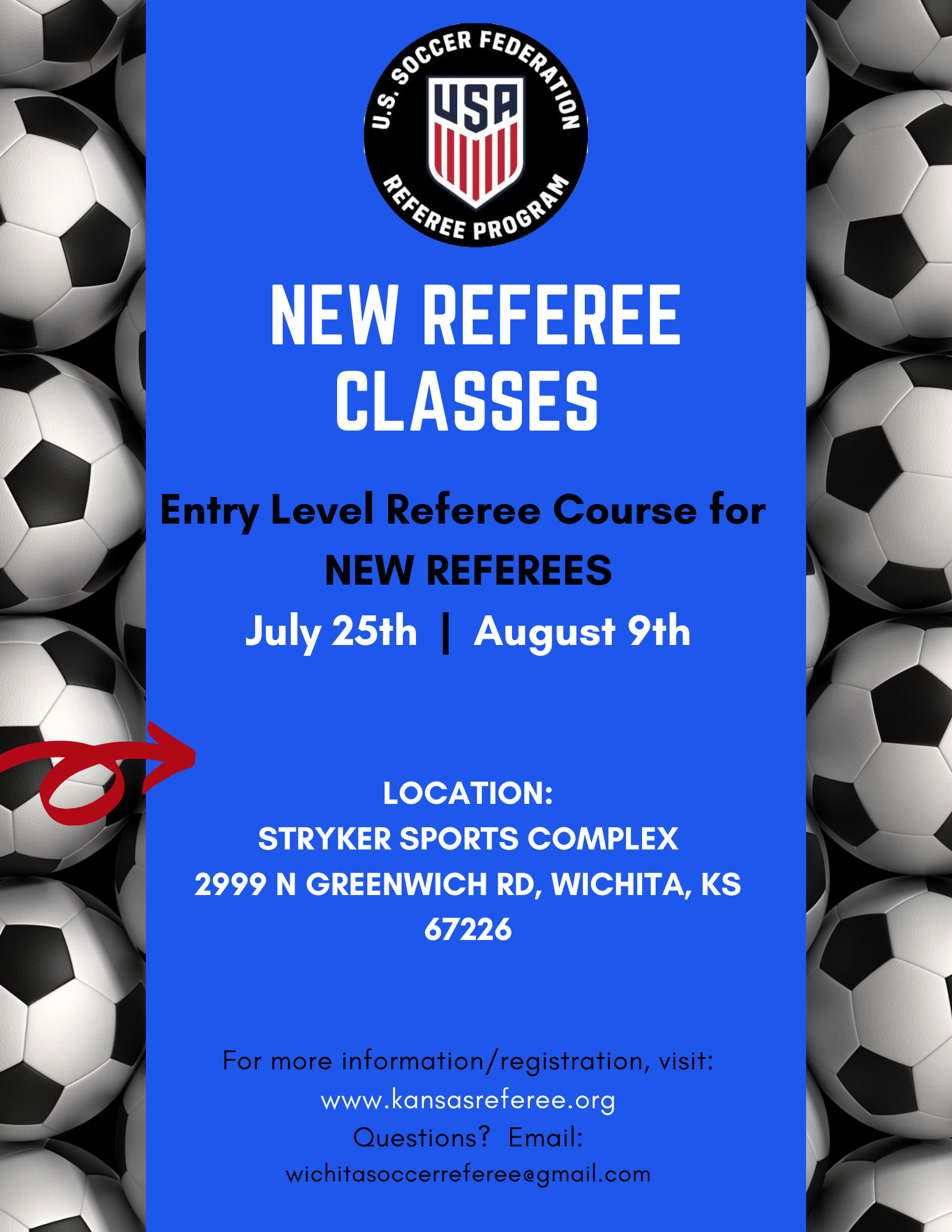 ELC Ref Class | Stryker Sports Complex