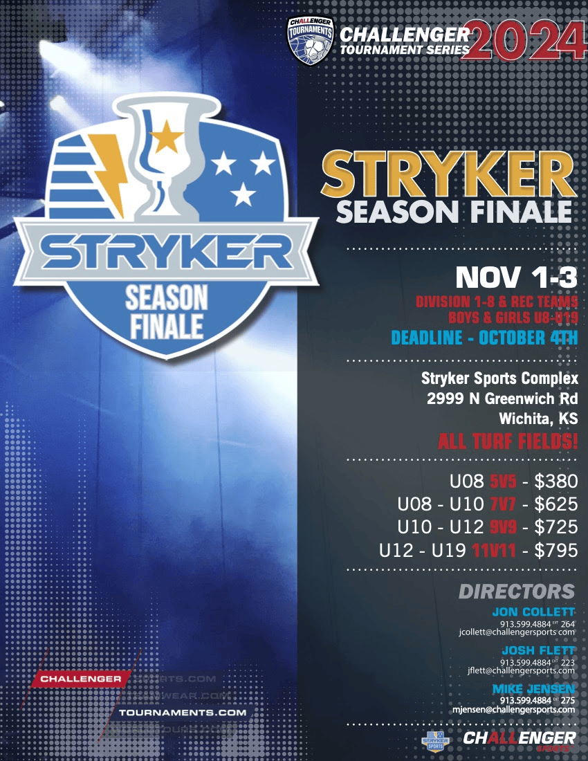 Wichita Sports Tournaments | Stryker Sports Complex