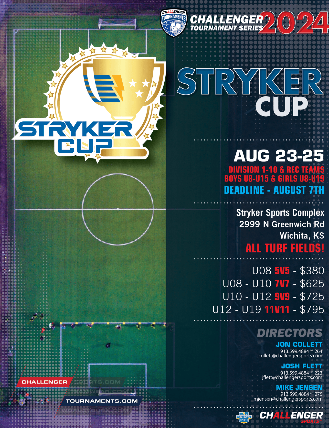 Wichita Sports Tournaments | Stryker Sports Complex